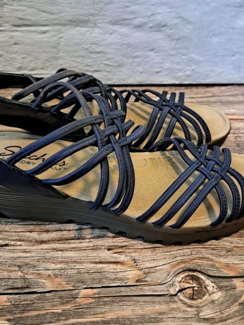 Skechers | Shoes | Sketchers Reggae Slimsunnyside 2 Sandals Stretchable ...